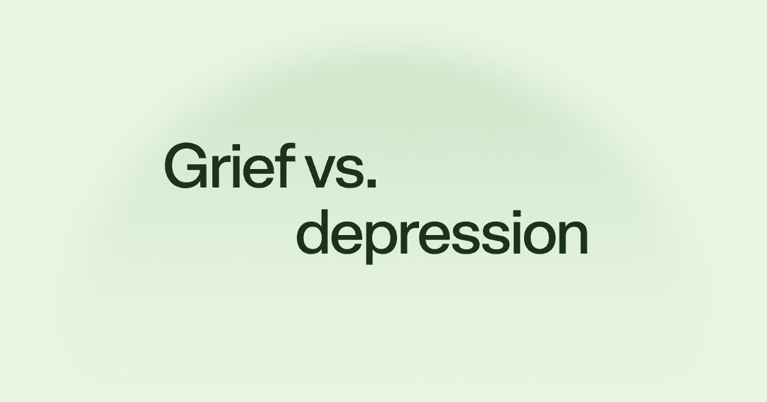 Grief vs. depression: 4 ways to tell the difference